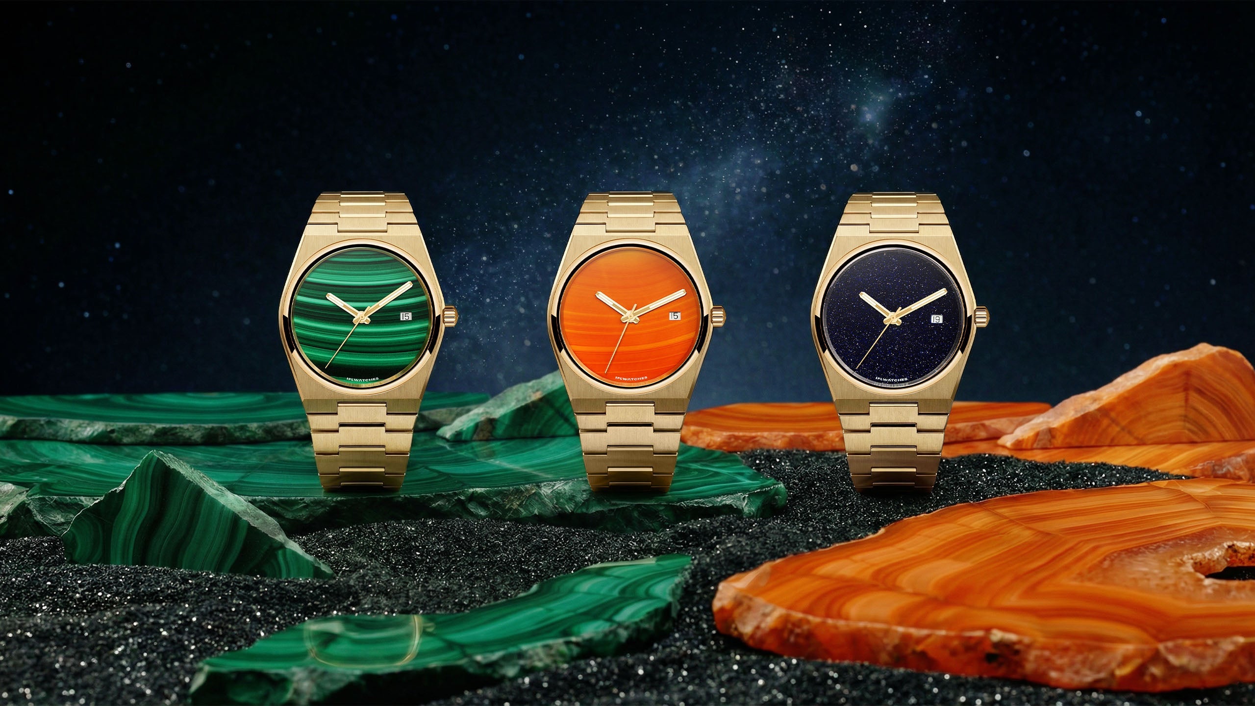 Custom Gemstone Timepieces – IFL Watches