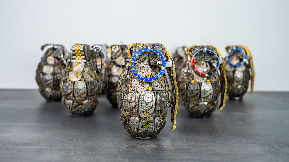 Horology Inspired Art & Watch Part Sculptures – IFL Watches