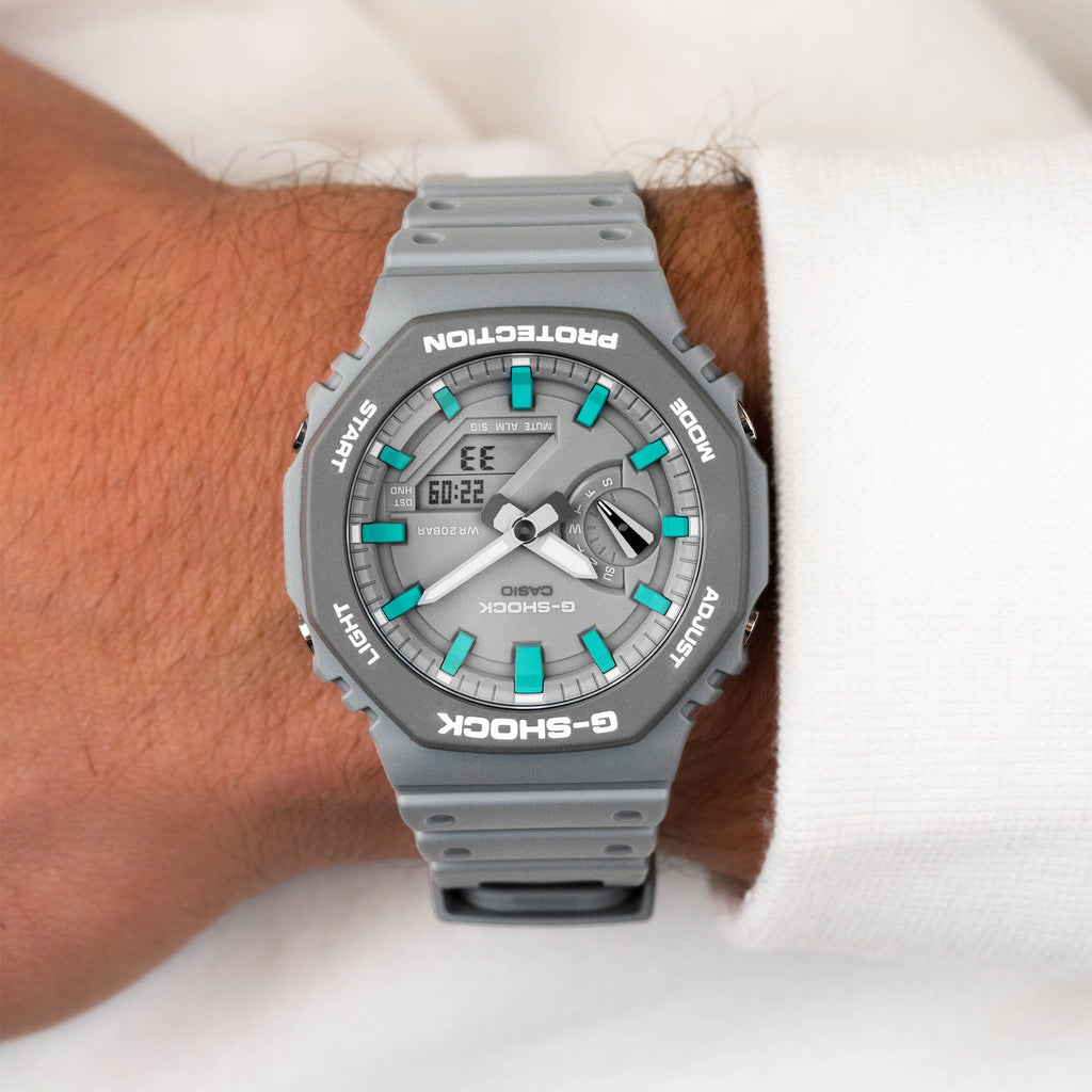 G-Shock CasiOak Grey Tiffany – IFL Watches