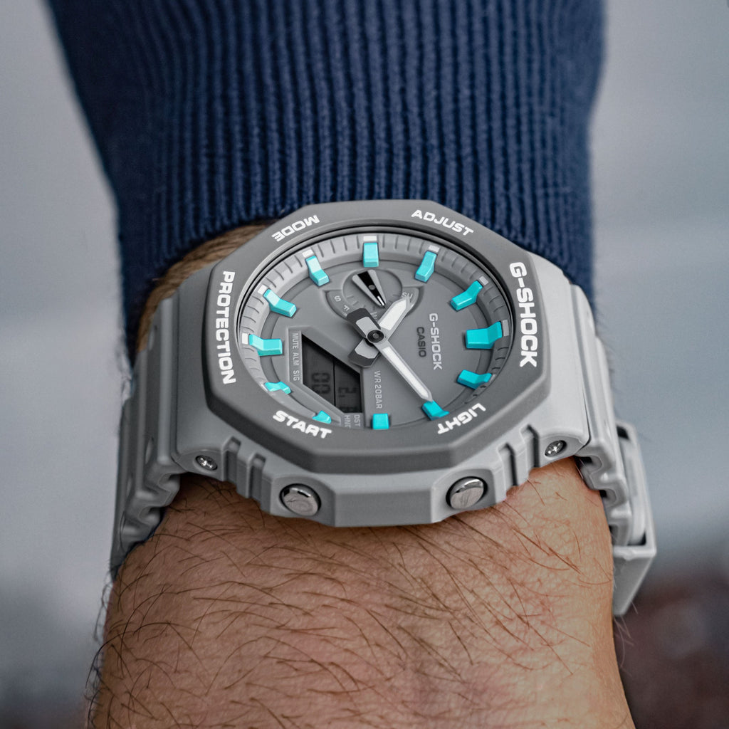 G-Shock CasiOak Grey Tiffany – IFL Watches