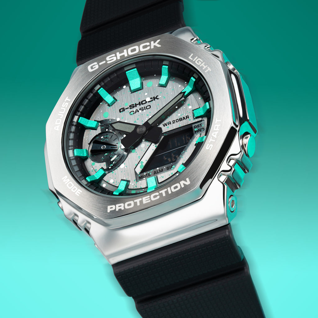 G-Shock CasiOak Steel Tiffany Sky – Limited Edition – IFL Watches