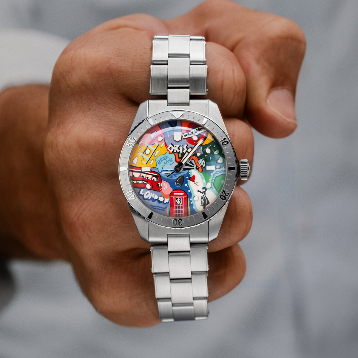 Exclusive Hand-Painted Oris Watches – IFL Watches