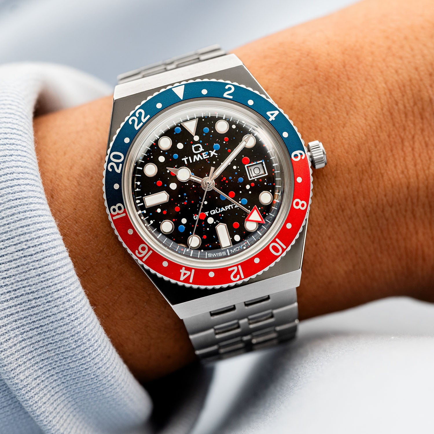 Timex Q GMT Crimson Sky – IFL Watches
