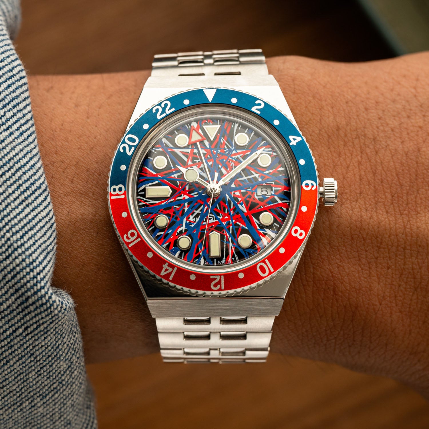 Timex Q GMT Crimson Tide – IFL Watches
