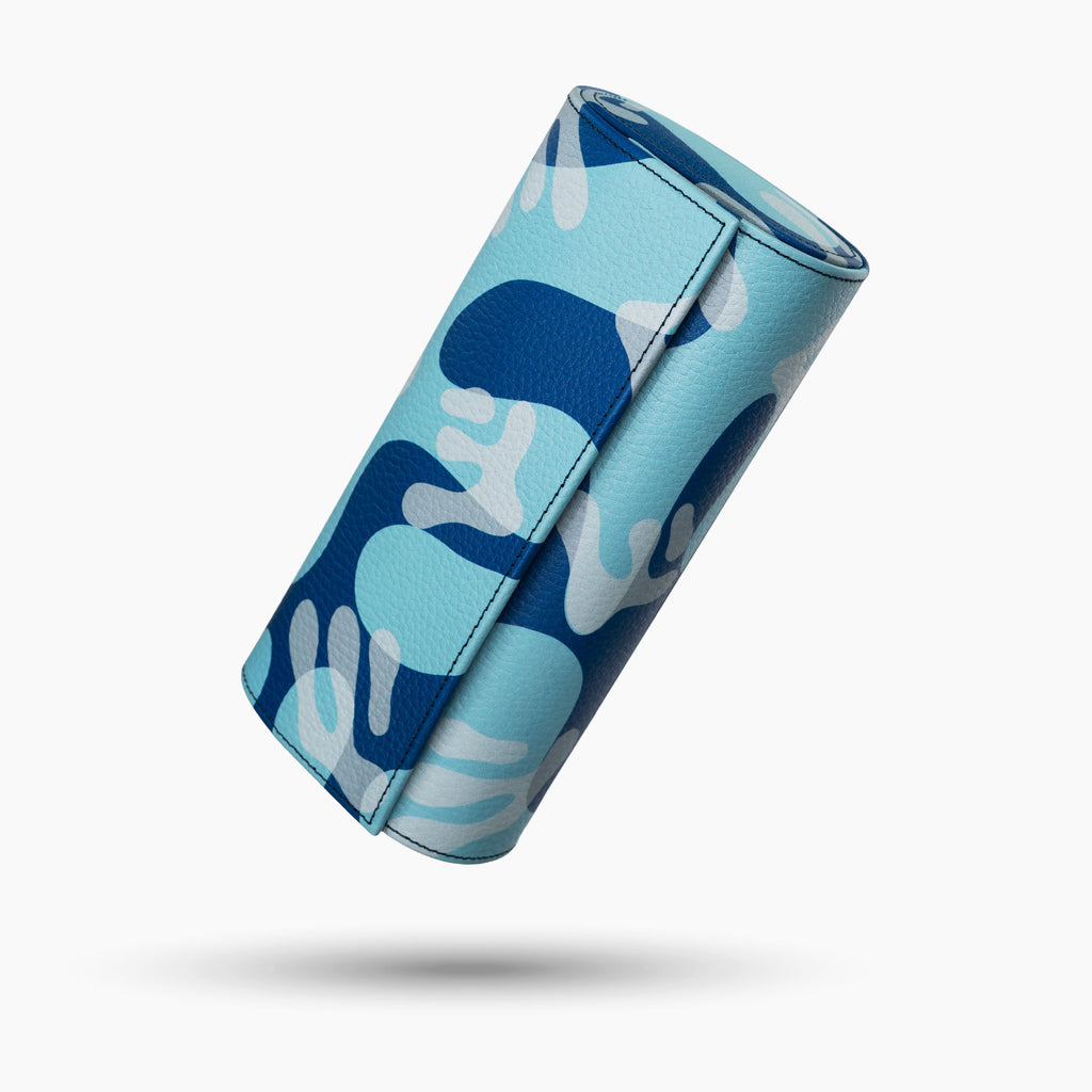 Azure Camo Watch Roll – Three Watches – IFL Watches