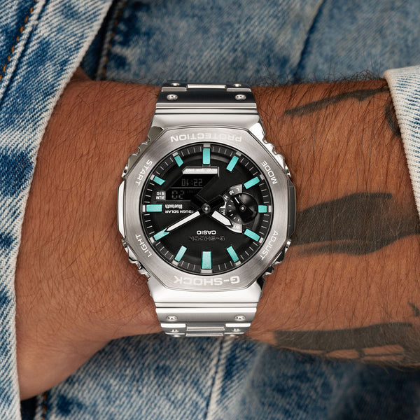 G-Shock CasiOak Full Metal Tiffany – IFL Watches